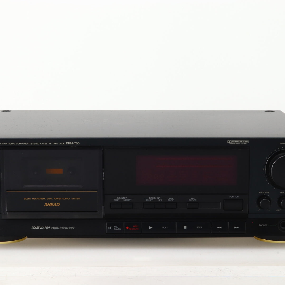 Denon DRM-700 3 Head Cassette Deck – 2ndhandhifi.co.uk