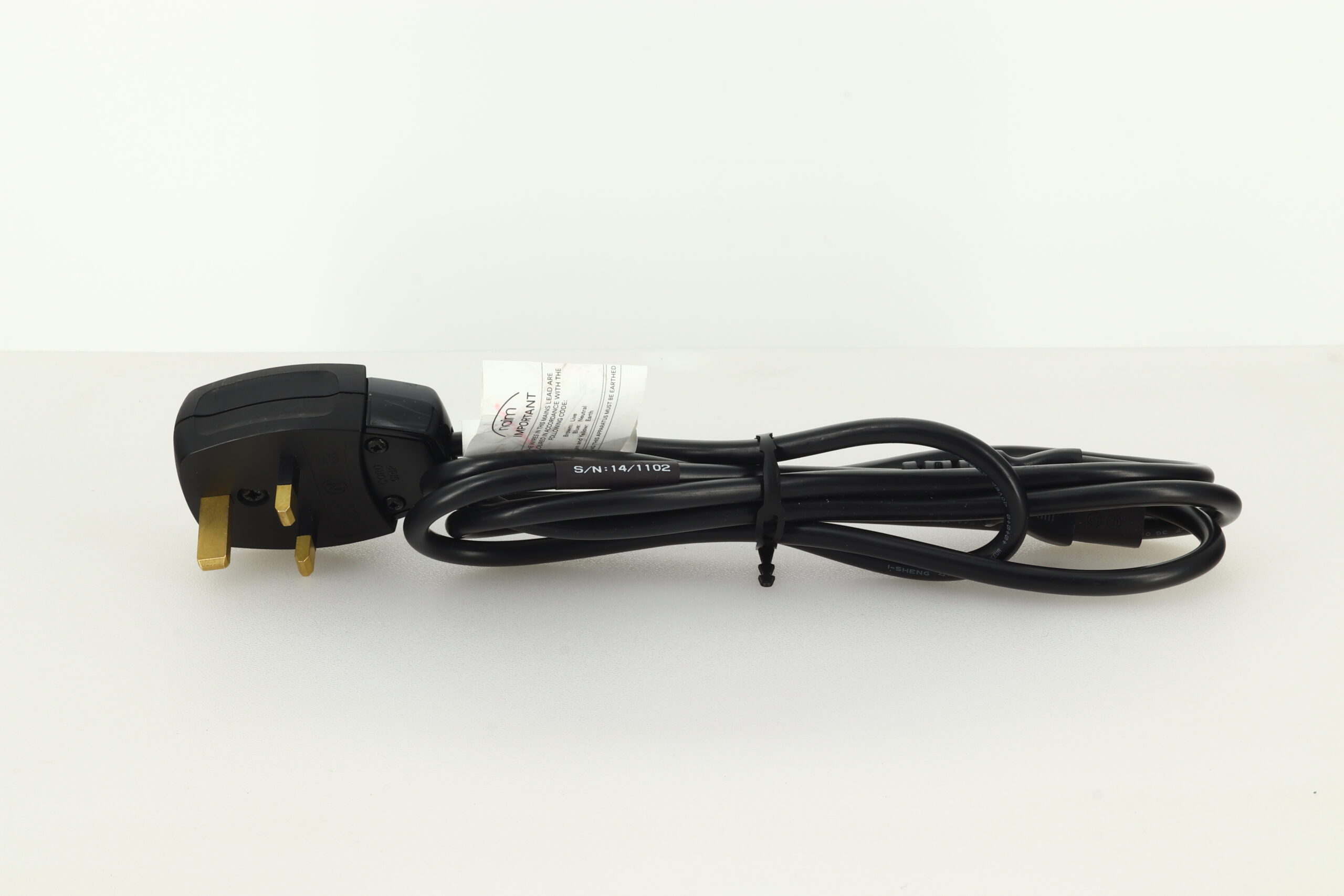 Naim Powerline Lite Mains Cable - 2ndhandhifi | Used Hifi