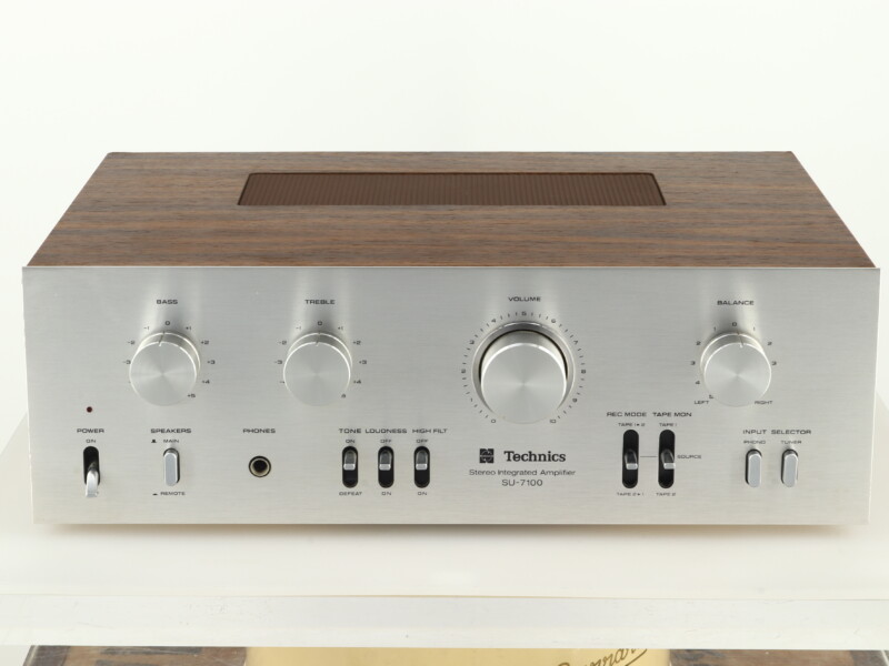 Technics SU-7100 Integrated Amplifier - Silver - 2ndhandhifi | Used Hifi
